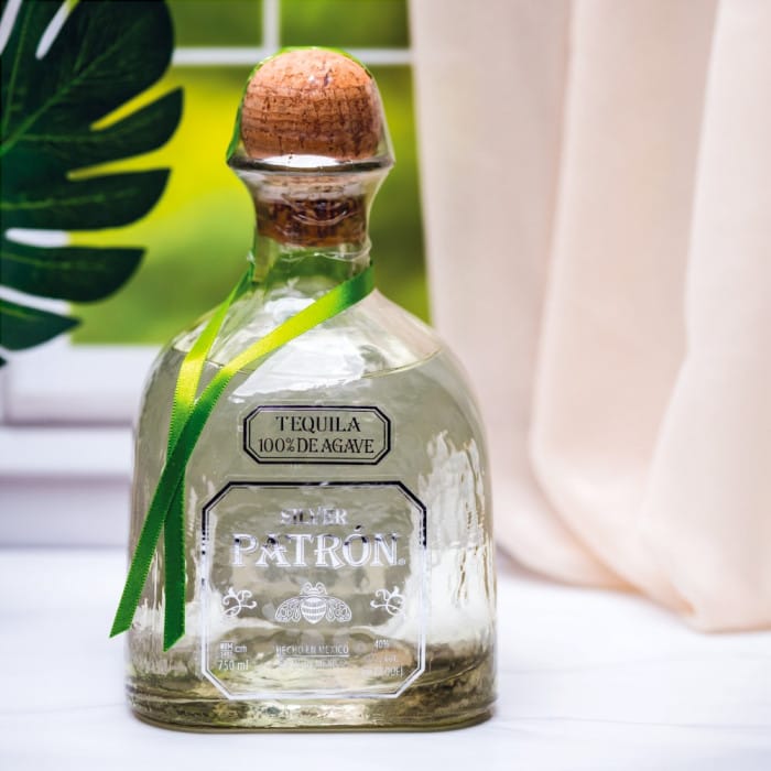 patron tequila silver