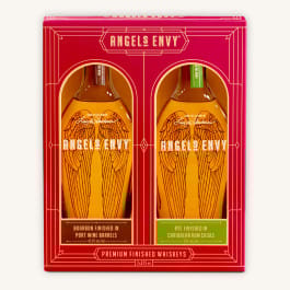 SHARE a GIFT of Angels Envy Bourbon + Rye Gift Set Online!