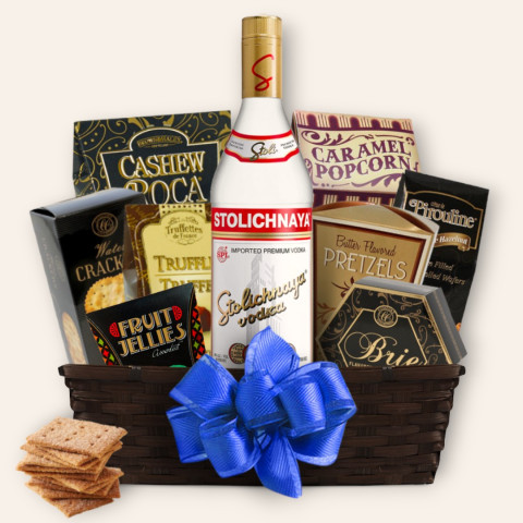 Send Vodka Gift Baskets Online | Spirited Gifts