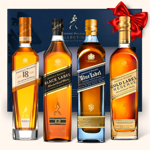 Send Johnnie Walker Black Label Gift Basket Online!